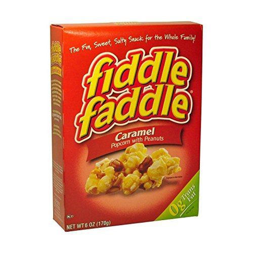 Fiddle Faddle Caramel Popcorn With Peanuts, 6 Oz – areHandmade