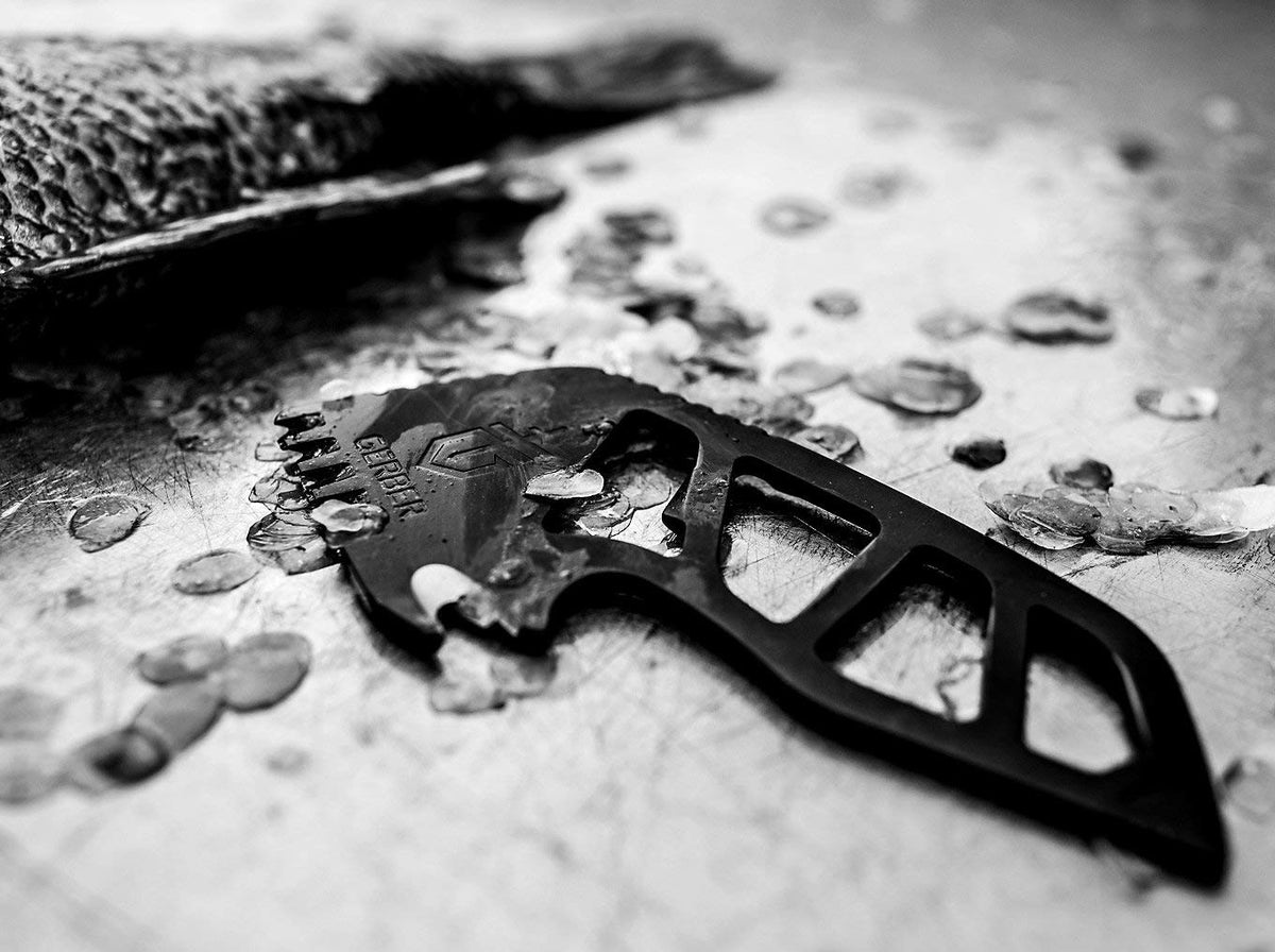 Gerber Gutsy Freshwater Fish Gut Hook Multi-Tool - Silver – areHandmade