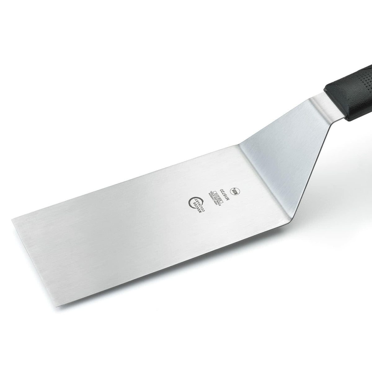 Mercer Culinary Millennia Turner/Spatula, 6 Inch x 3 Inch Blade, Black ...